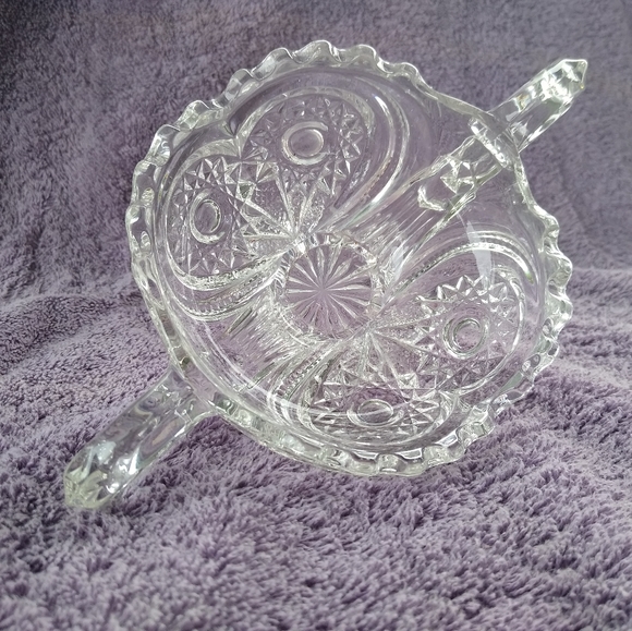 Other | Vintage Pressed Glass Candy Dish | Poshmark